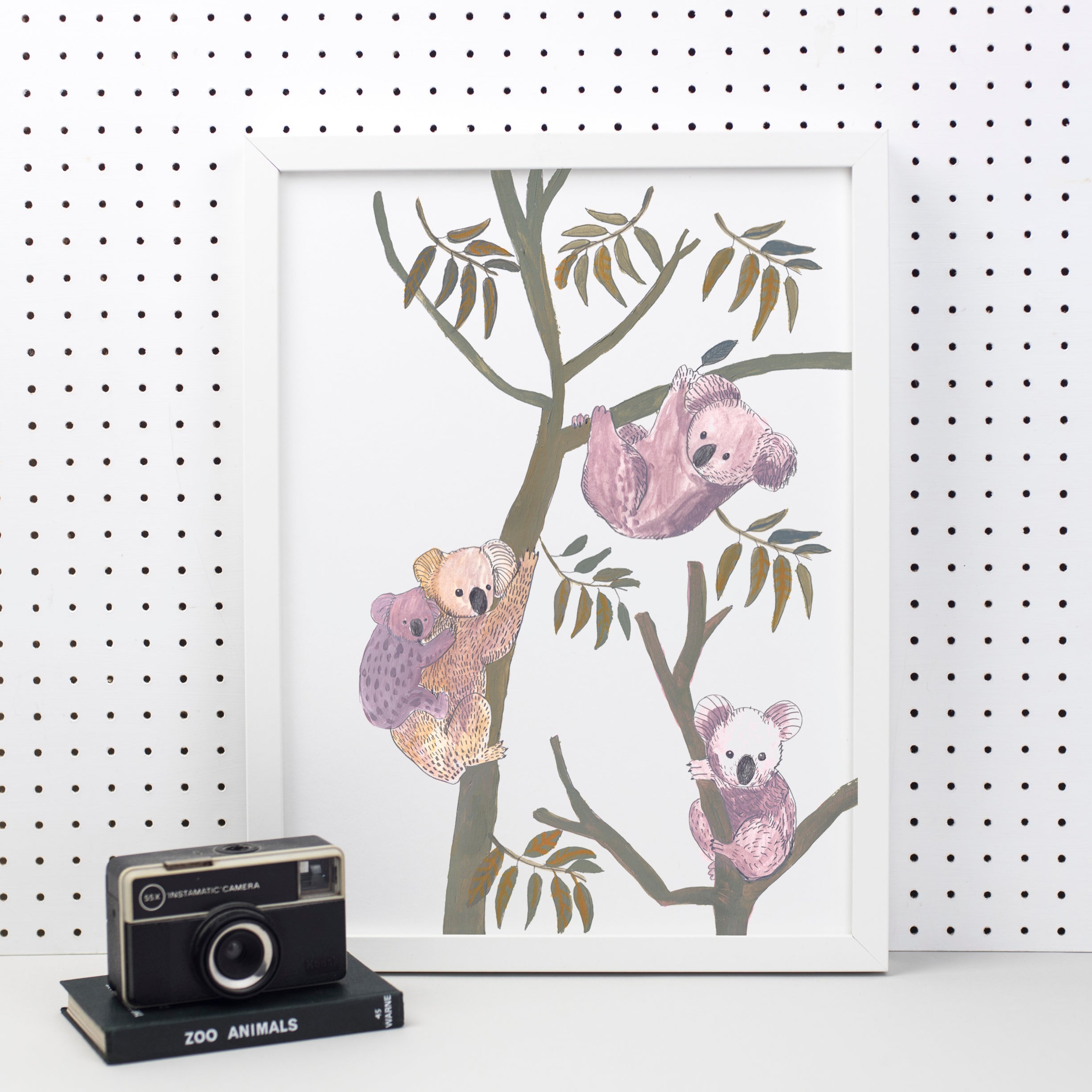 This beautiful koala family print is loved by both children and grown ...